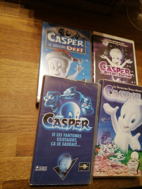 CASSETTE VIDÉO K7 Vhs - Lot 4 Casper + LE NOUVEAU DÉFI + L'apprentie Sorcier EUR 12,00 - PicClick FR