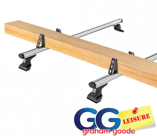 LADDER CLAMPS LOAD Stops 4" for T Track Slot Aero Aluminium Roof Rack ...