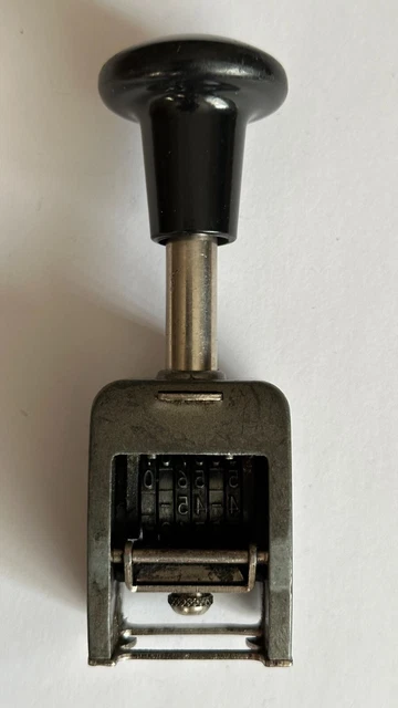 GPO BRITISH TELECOM Dial Label 6 Digit Stamp No.32 in working order £30 ...