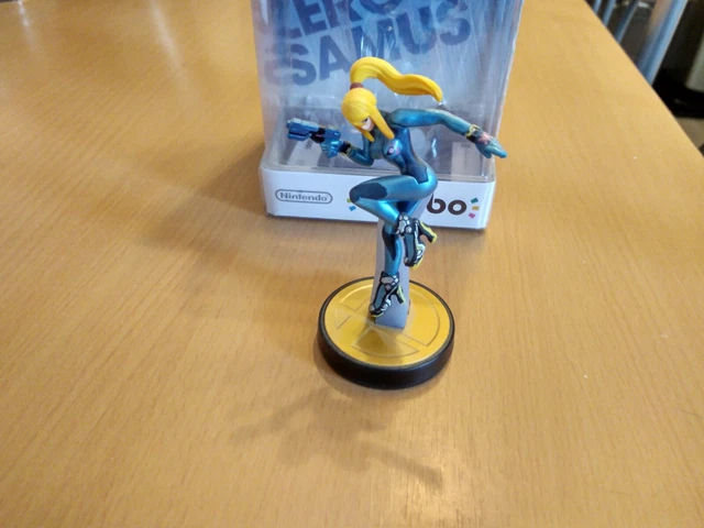 AMIBO ZERO SUIT Samus - Super Smash Bros. EUR 30,00 - PicClick DE