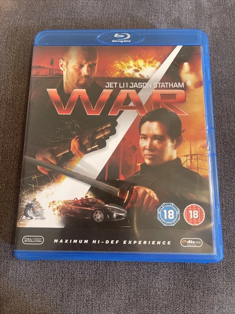 WAR - JASON Statham And Jet Li Blu Ray £0.99 - PicClick UK