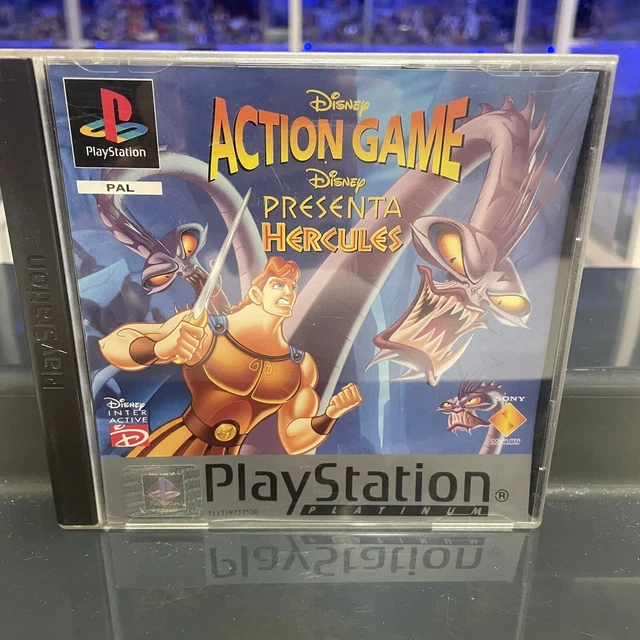 PS1 DISNEY ACTION GAME PRESENTA HERCULES Sony Playstation Platinum Pal ...
