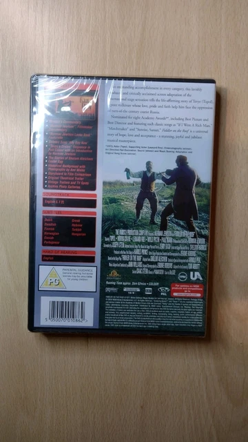 FIDDLER ON THE Roof (Double Disc DVD Special Edition Set) New & Sealed ...