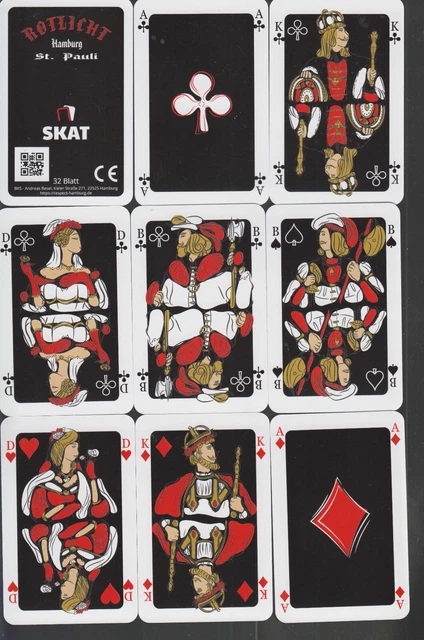 ROTLICHT ST.PAULI HAMBURG Skat besondere Motive,von 2022 ,neu + OV, Post € 1,60 EUR 10,50 ...