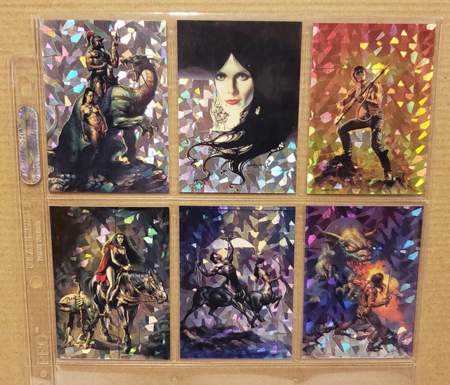 BORIS SERIES 2 Complete 6 Prism Chase Trading Card Set P1- P6 Comic ...