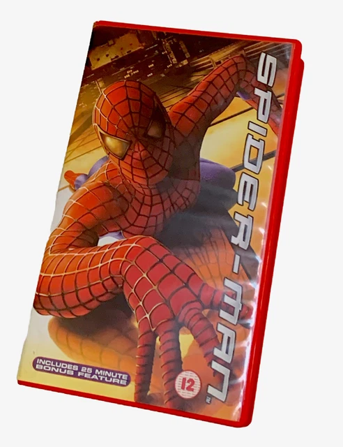 SPIDER-MAN -2002 VHS Video Tape - Marvel Includes 25 min Bonus Features ...