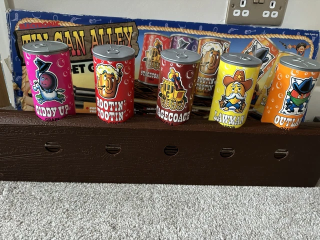 TIN CAN ALLEY Target Game Vintage Classic 90’s Toy £40.00 - PicClick UK