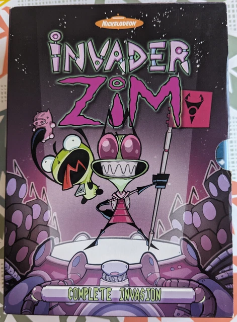 INVADER ZIM THE Complete TV Series Invasion DVD Boxset 2004 Nickelodeon ...