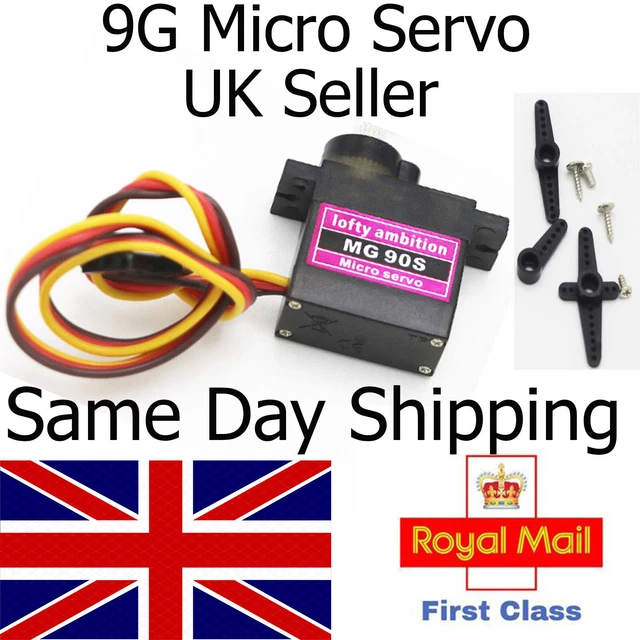 METAL GEAR HIGH Speed 9g Micro Servo Digital MG90S Car RC Helicopter ...