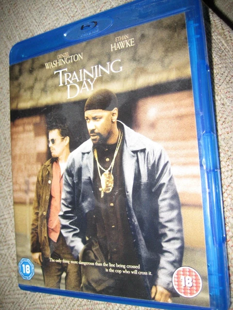Training Day Blu Ray 2006 Denzel Washington Ethan Hawke Mint Disc Free