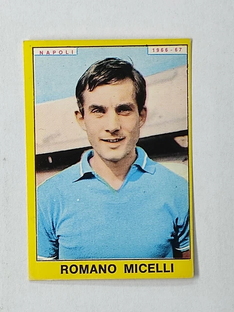 FIGURINA CALCIATORI PANINI 1966/67 Micelli Napoli Ottima Da Recupero ...