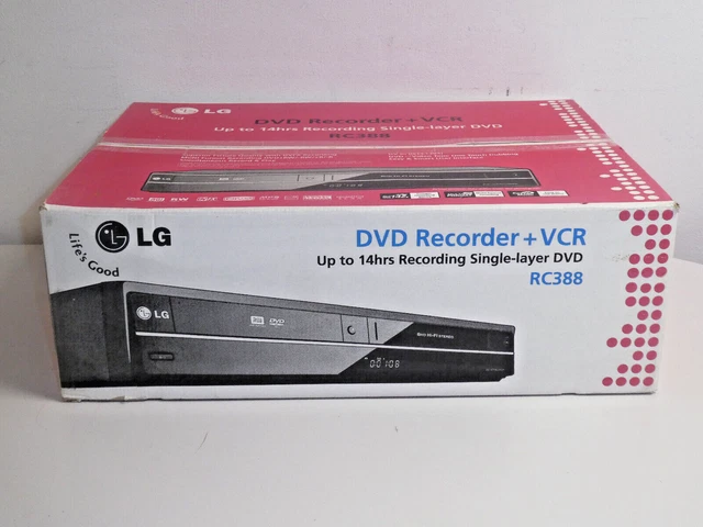 LG RC388 DVD- / VHS-Videorecorder, OVP&NEU, 2 Jahre Garantie EUR 1.499,99 - PicClick DE