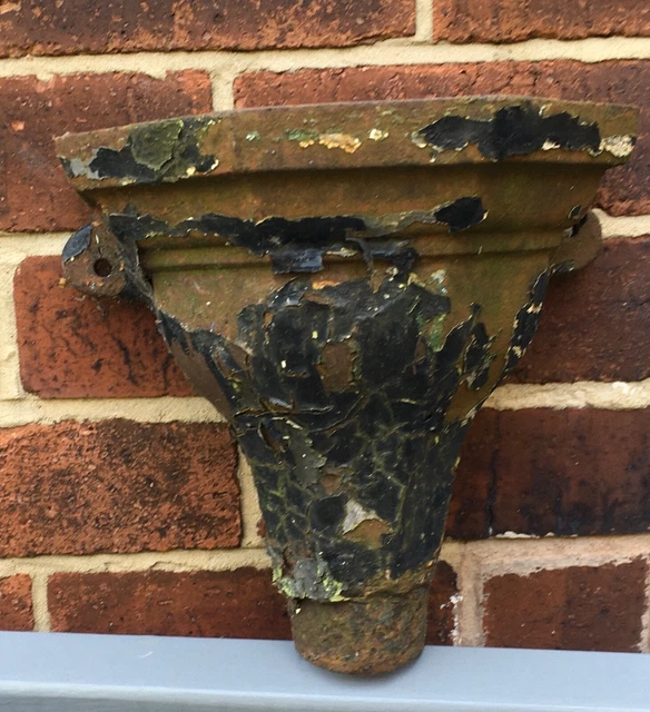 ANTIQUE VICTORIAN CAST Iron Drain Hopper - Salvage Retro Garden ...