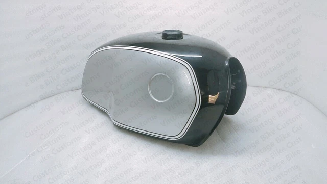 GAS TANK FOR Bmw R100S R100Cs R100Rs R100Rt In Black And Silver Paint ...