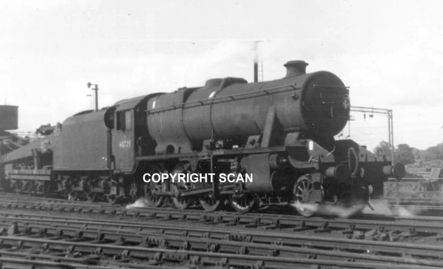 RAILWAY STEAM PHOTO: 48729 Ex LNER CLASS 07 @ BESCOT 65 £2.99 - PicClick UK