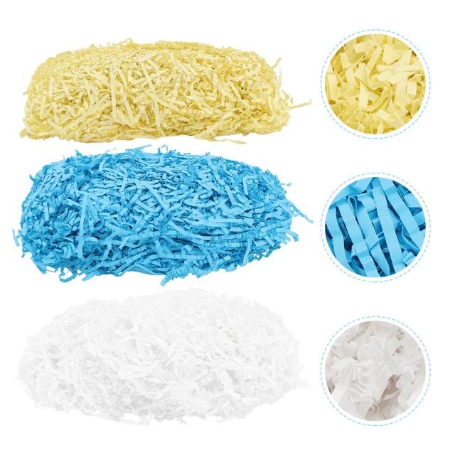 9 PACKS GIFT Box Decorative Shredded Paper Gift Box Filling Paper ...