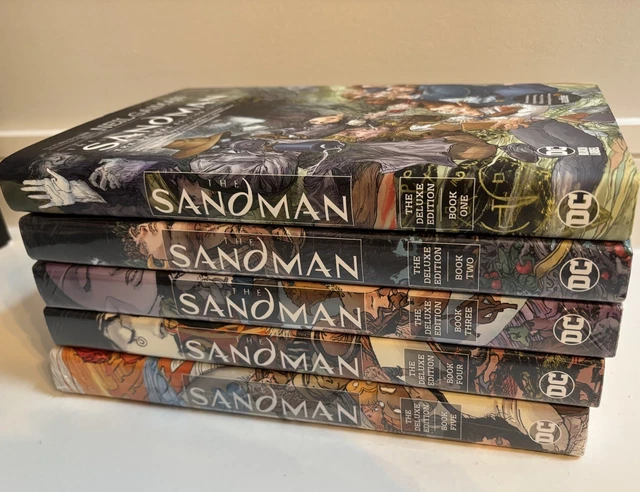 THE SANDMAN: THE Deluxe Edition - complete set 1-5 £187.88 - PicClick UK