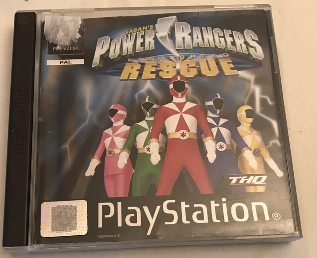 POWER RANGERS LIGHTSPEED Rescue ( PS1 ) PlayStation One Game EUR 11,56 ...