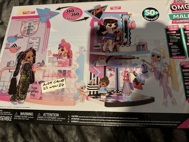 LOL SURPRISE! OMG Mall Massive 50+ Surprises Playset for Boys and Girls ...