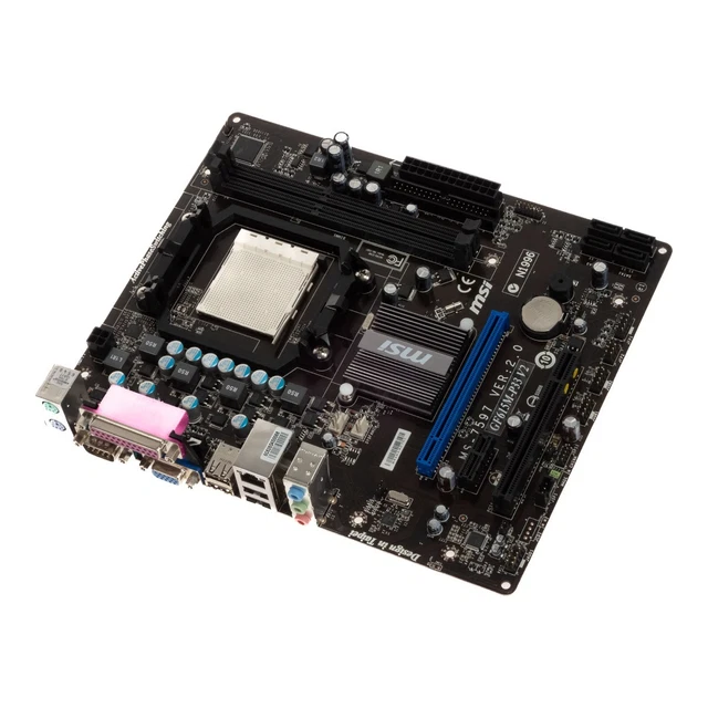 MAINBOARD MSI GF615M-P33 V2 MS-7597 VER:2.0 Socket AM3 DDR3 PCIe PCI ...