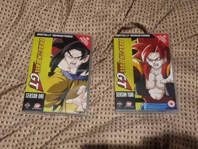 DRAGON BALL GT Season 1 & 2 DVD Box Set - Complete Series Collection UK ...