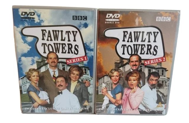 BBC DVD SERIES 1 and Series 2, Fawlty Towers, Pre Loved Classic Comedy ...