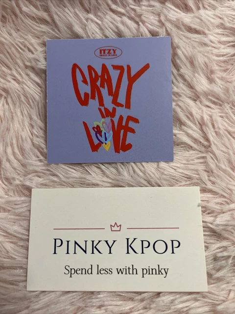 ITZY YUNA ‘CRAZY In Love’ Official Photocard + FREEBIES $3.00 - PicClick CA
