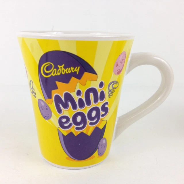 CADBURY CADBURY’S MINI EGGS Chocolate Egg Advertising Coffee Mug Made ...