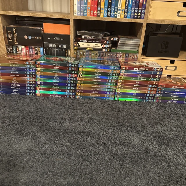 DISNEY DVD BUNDLE (50 DVDs!) £125.52 - PicClick UK