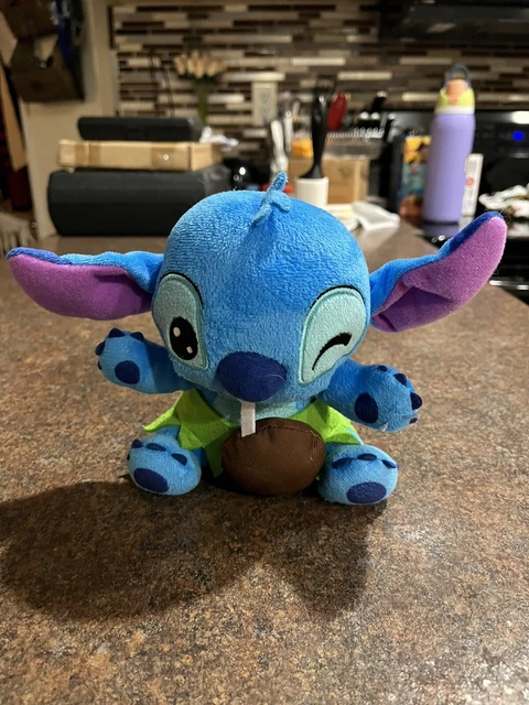 DISNEY LILO AND Stitch With Coconut Small Plush Feed Me Toy 6" £13.64 ...