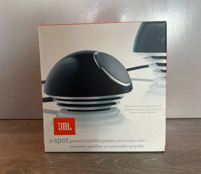 JBL SPOT SUBOOFER Amplifieer zwei kleine eine große Box EUR 99,00 - PicClick DE