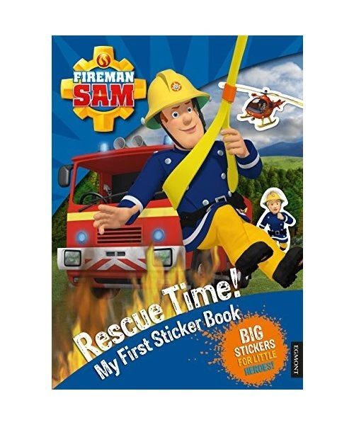 FIREMAN SAM: RESCUE Time! My First Sticker Book EUR 52,81 - PicClick FR