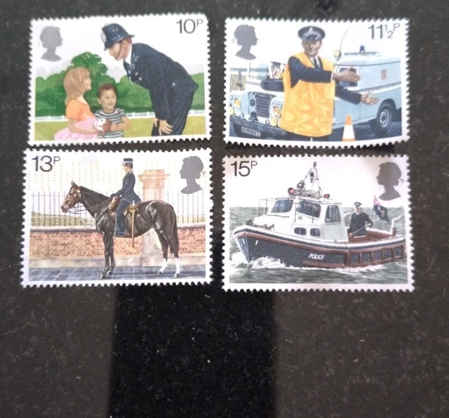 1979 SET OF used/cancelled GB Stamps Met. Police SG 1100-3 No T-280 £0. ...