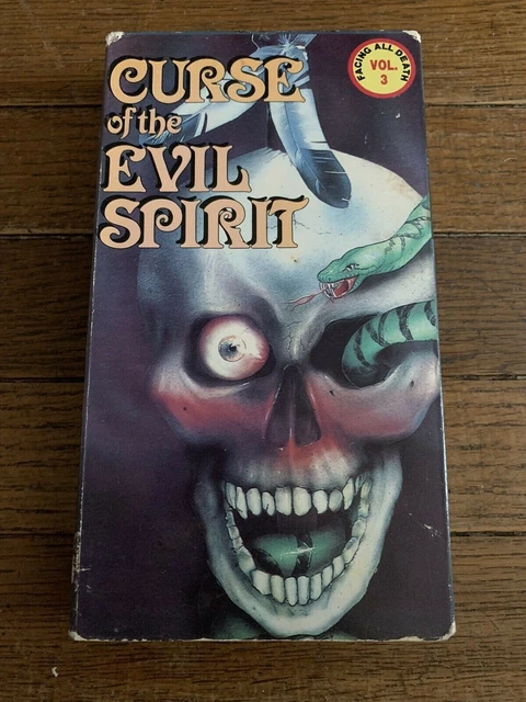 BLOOD SHACK Curse of the Evil Spirit 1971 Horror VHS Tape tested £39.37 ...