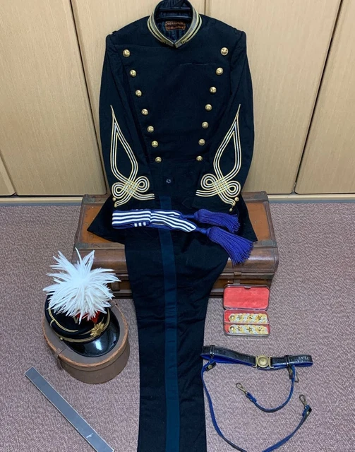 FORMER JAPANESE ARMY original Court uniform set MEIJI TAISHO WW2 WW1 ...