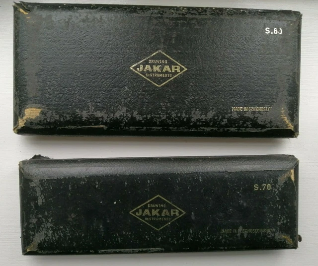 VINTAGE DRAWING JAKAR Instrument Sets Technical Drawing S.60 & S.70 £15 ...
