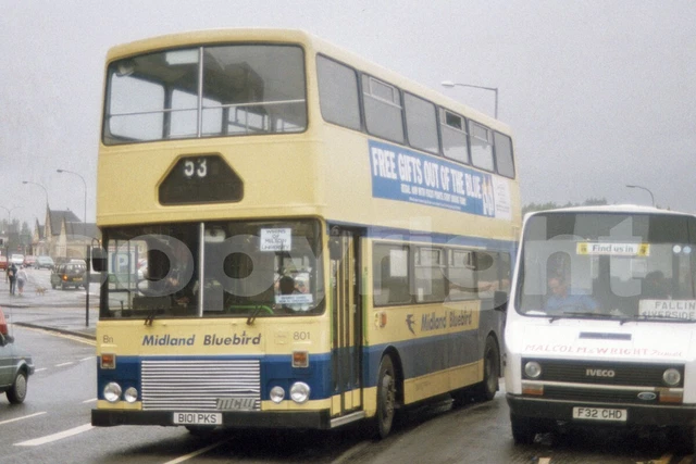 BUS PHOTO - Midland Bluebird 801 B101PKS MCW Metrobus Alexander R type ...
