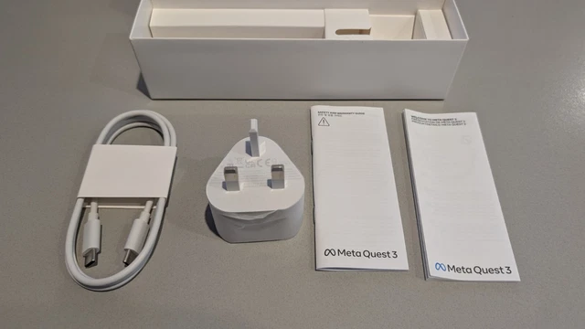 GENUINE META OCULUS Quest 3, 3s Or 2 VR power supply adapter charger ...