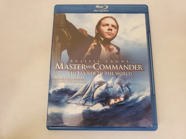 MASTER AND COMMANDER The Far Side Of The World (Blu Ray) $20.19 ...