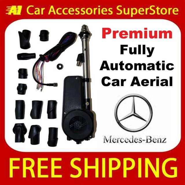 MERCEDES PREMIUM CAR Aerial Electric Automatic Multi Head 12v 12 Volt ...