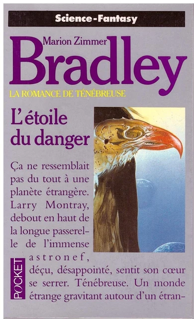 LA ROMANCE DE Ténébreuses L'étoile du danger Marion Zimmer Bradley ...