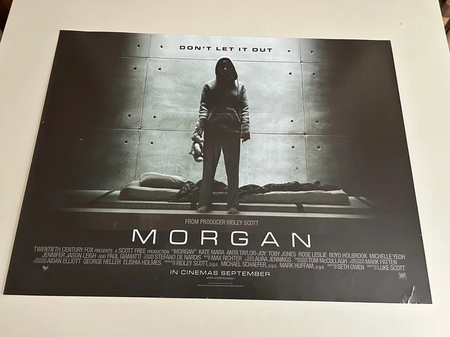 MORGAN ORIGINAL CINEMA Quad Film Poster Uk EUR 3,50 - PicClick IT
