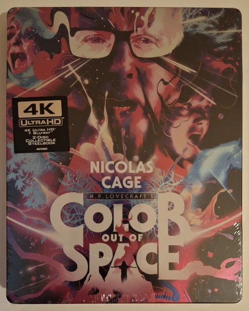 COLOR OUT OF Space 4K UHD Blu-ray Steelbook - US Import - New & Sealed ...