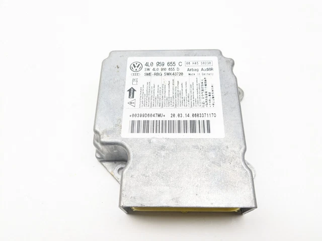 AUDI Q7 AIRBAG Control Module Ecu 4L0959655C Mk1 4L 2014 £14.99 ...