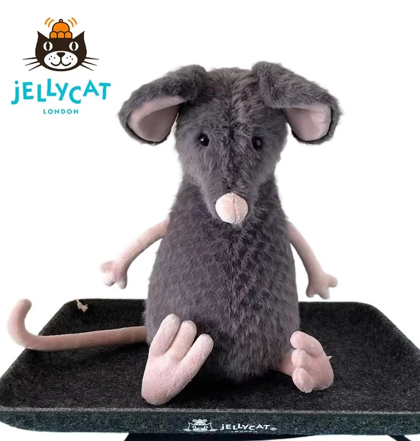 JELLYCAT LACHLAN SAD Rat Original Toy Complete Tags Dust Bag Free ...