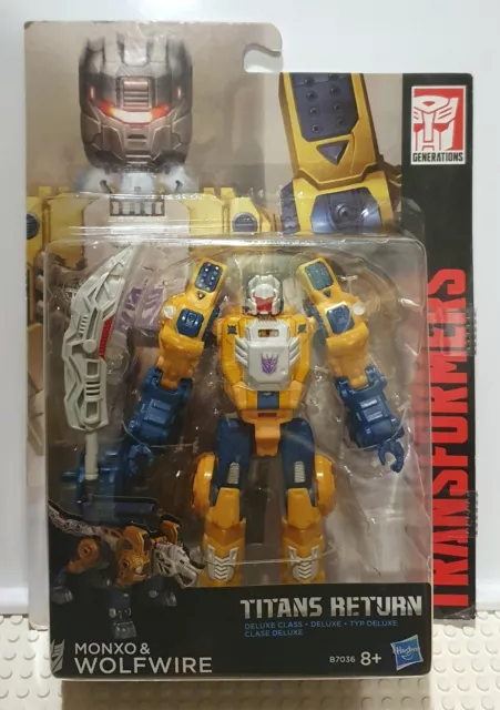 TRANSFORMERS TITANS RETURN Deluxe Wolfwire (Weirdwolf) MISB EUR 41,01 ...