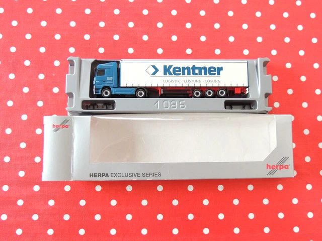 HERPA MERCEDES ACTROS Kentner Spedition LKW in OVP 1:87 EUR 27,95 ...