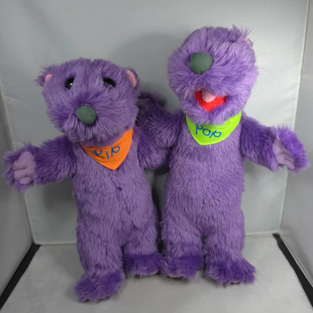 NANCO BEAR IN The Big Blue House - Pip & Pop - Medium Plush Soft Toy ...