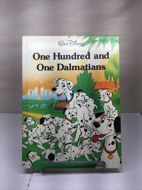 1994 WALT DISNEY 101 Dalmatians Hardcover Illustrated Storybook Twin ...