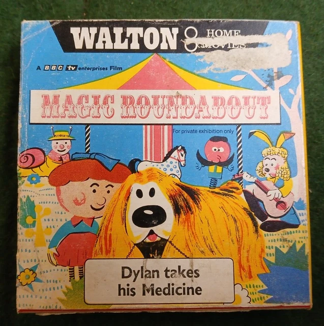 RARE WALTON 8MM Film magic Roundabout "Dylan Takes His Medicine" £20.00 ...